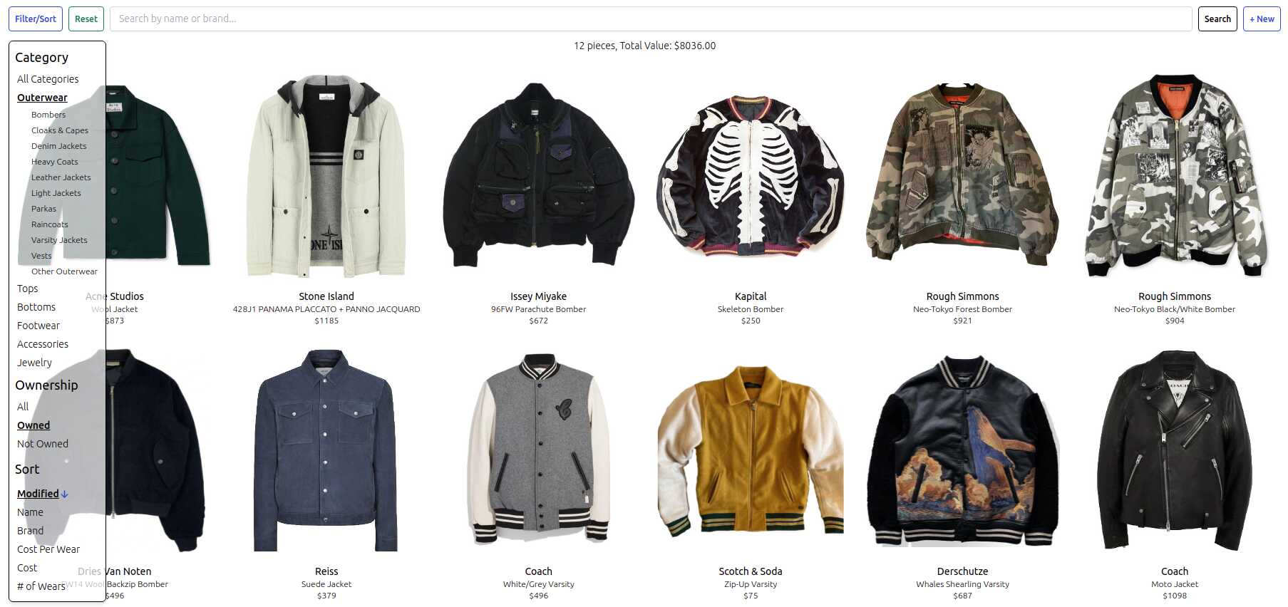 OutfitOrg - Create & Organize Outfits Online.