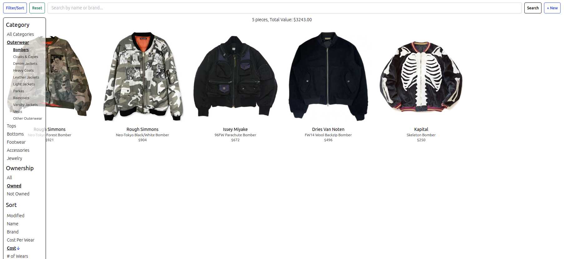 OutfitOrg - Create & Organize Outfits Online.