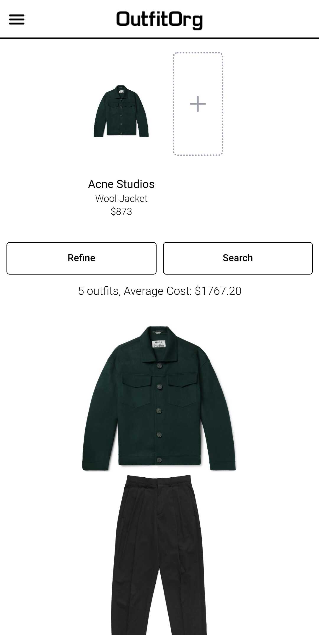OutfitOrg - Create & Organize Outfits Online.