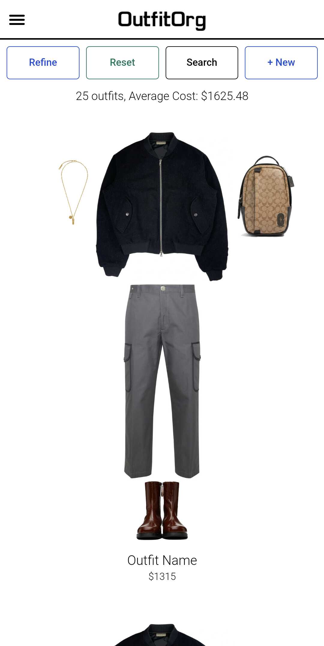 OutfitOrg - Create & Organize Outfits Online.