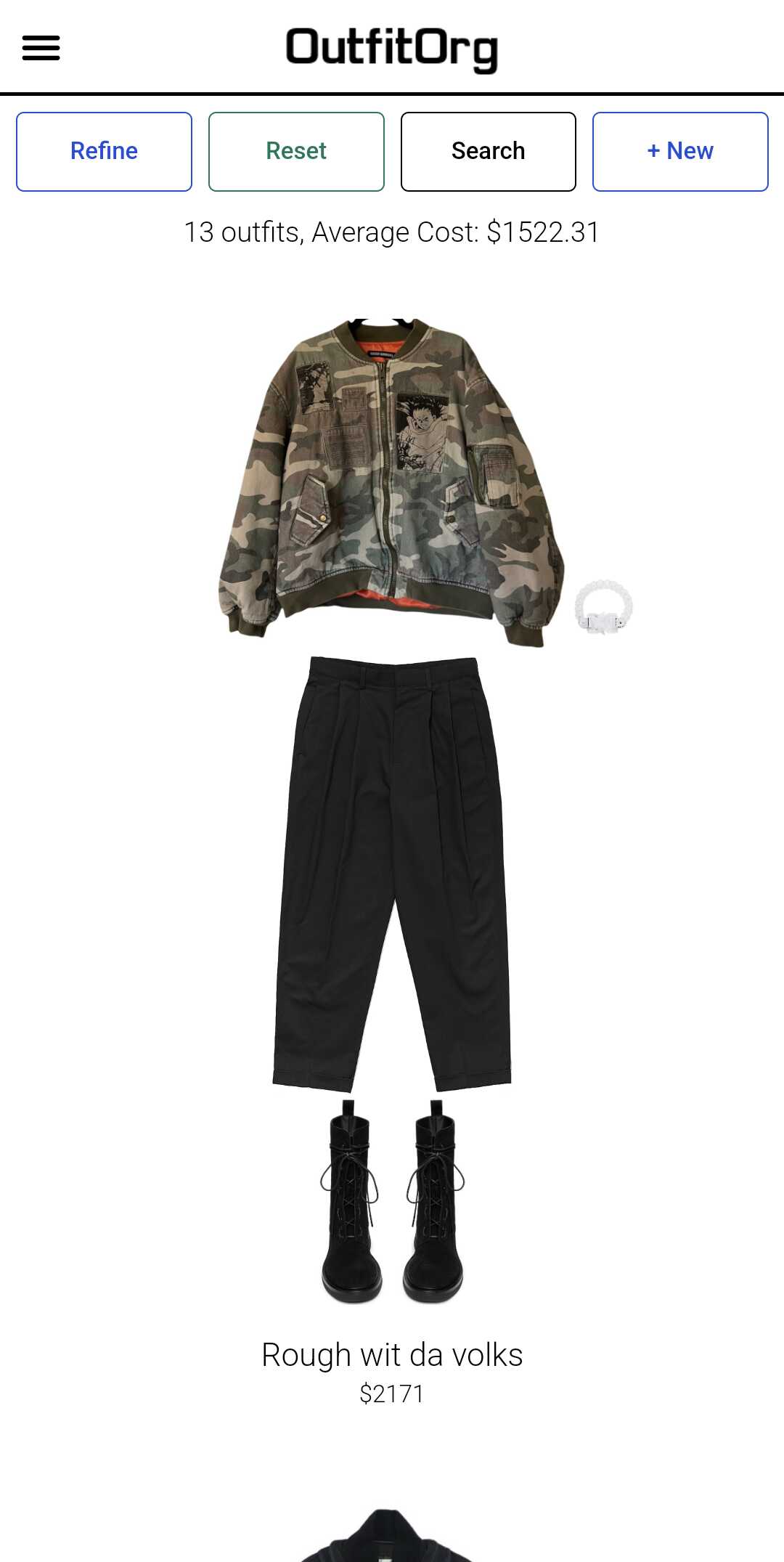 OutfitOrg - Create & Organize Outfits Online.