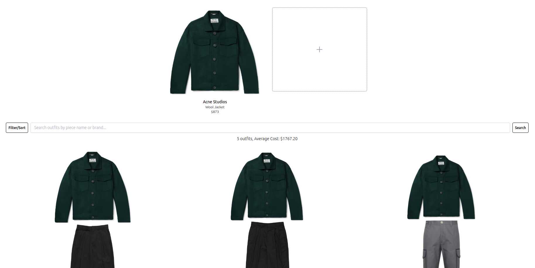 OutfitOrg - Create & Organize Outfits Online.